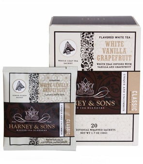 White Vanilla Grapefruit Wrapped Sachets | Great Northern Coffee Company